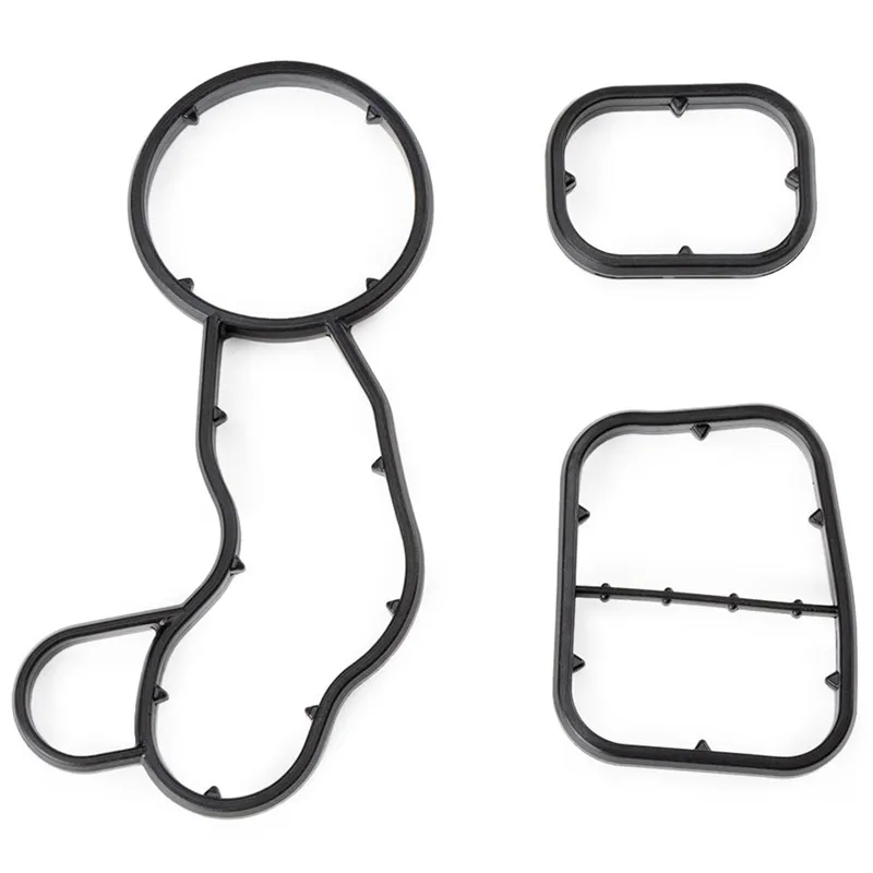 New Engine Oil Cooler Gasket Seal Set 11428591462 11428591460 For BMW ...
