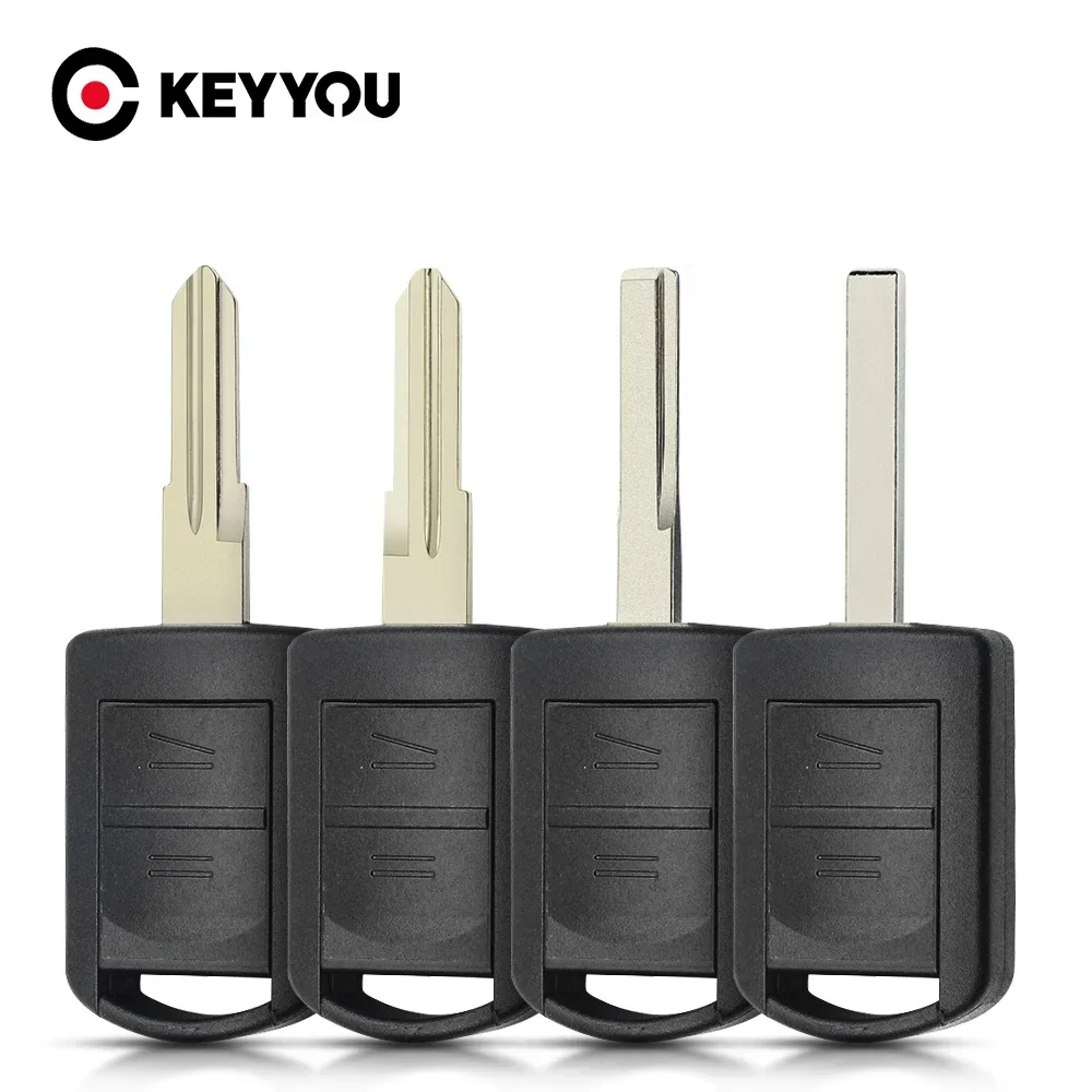 KEYYOU 2 Buttons Remote Car Key Shell Fob Case Cover for Opel Vauxhall ...