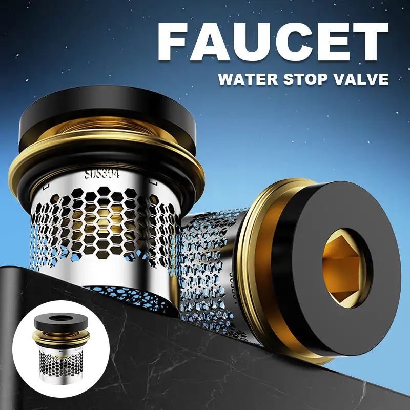 Water Stop Valve Faucet Anti-String Overleakage With Automatic Stop ...
