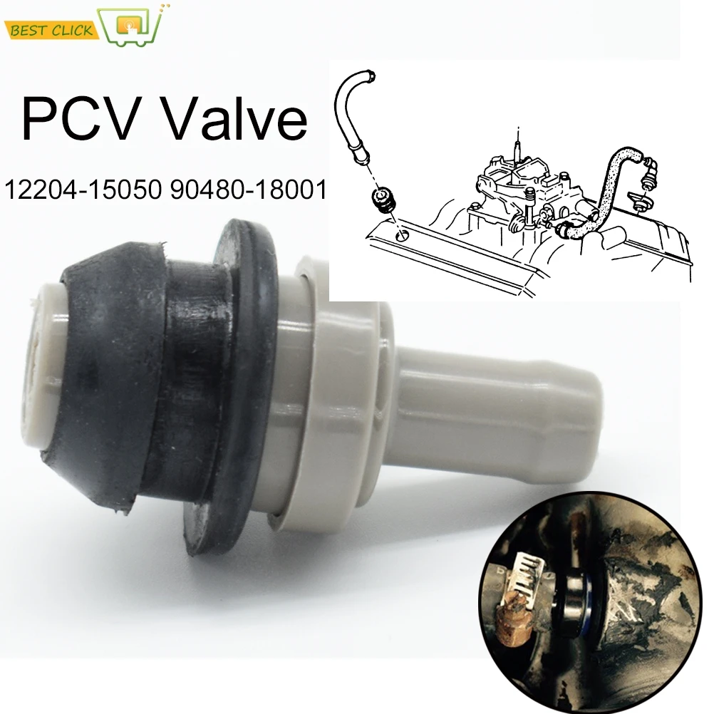 Car PCV Valve Grommet For Toyota Corolla Celica 93-97 12204-15050 90480 ...
