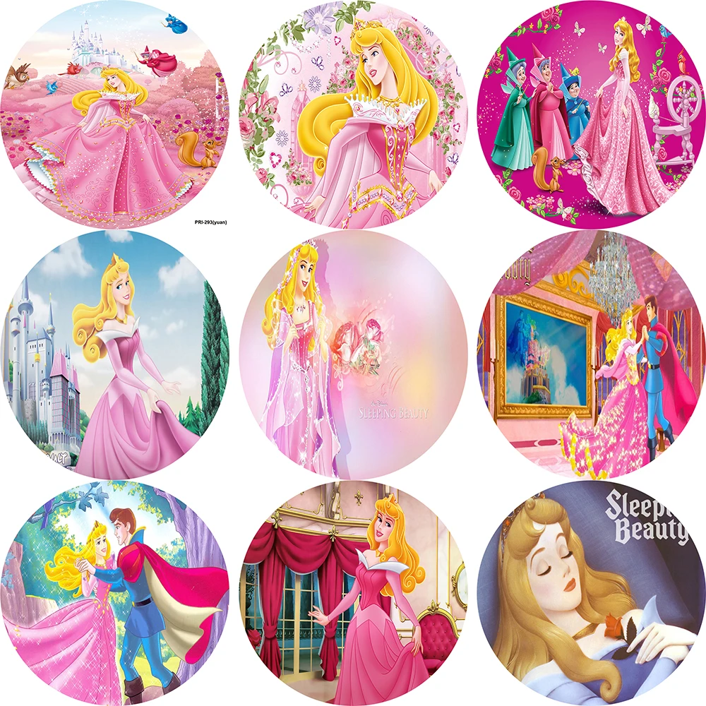 Disney-Fondo-de-c-rculo-de-Aurora-para-fiesta-de-cumplea-os-de-beb ...