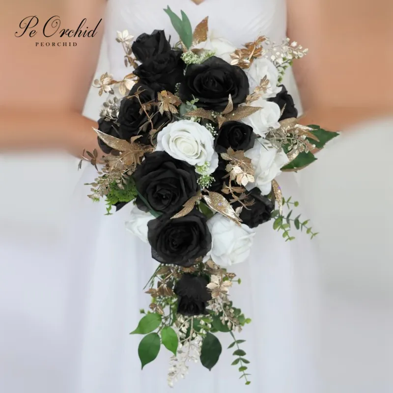 Gothic White Roses