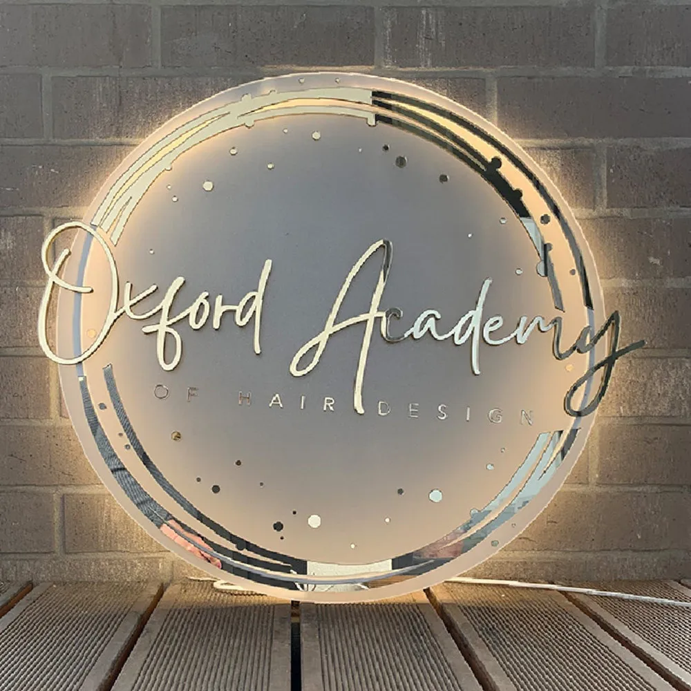 Letrero-LED-iluminado-de-metal-acr-lico-3D-luz-de-ne-n-de-la-empresa ...