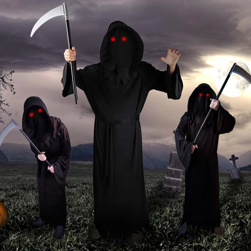 Faceless Grim Reaper Costume