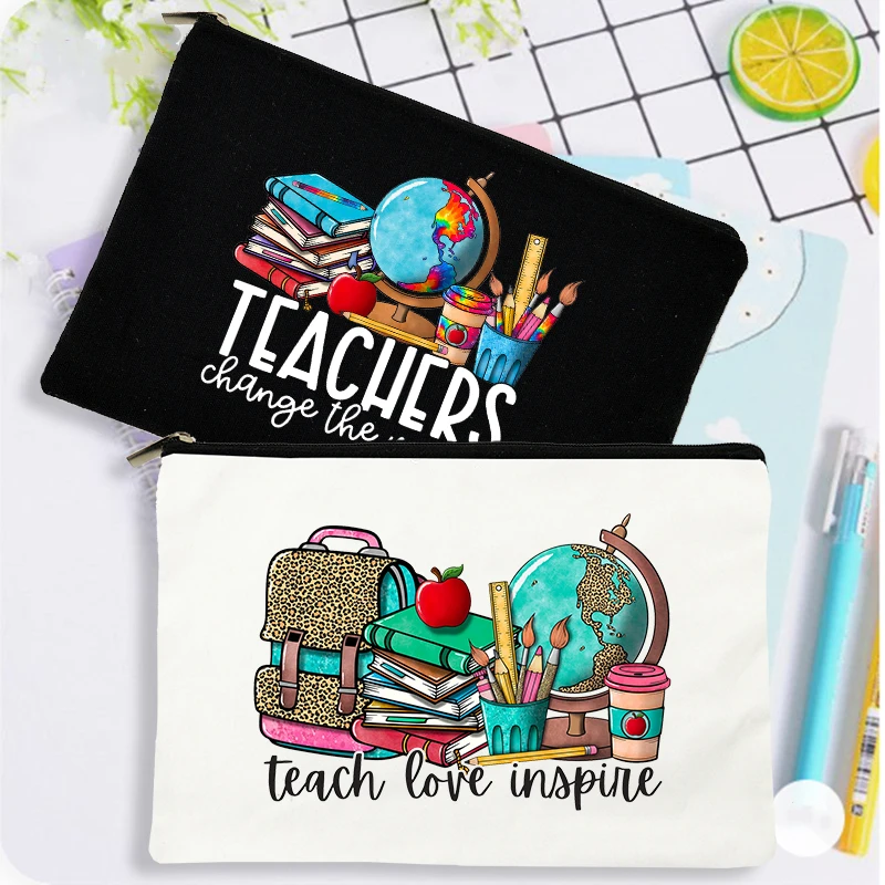 Custom Printable Pencil Case School Stationery Storage Bag Travel ...