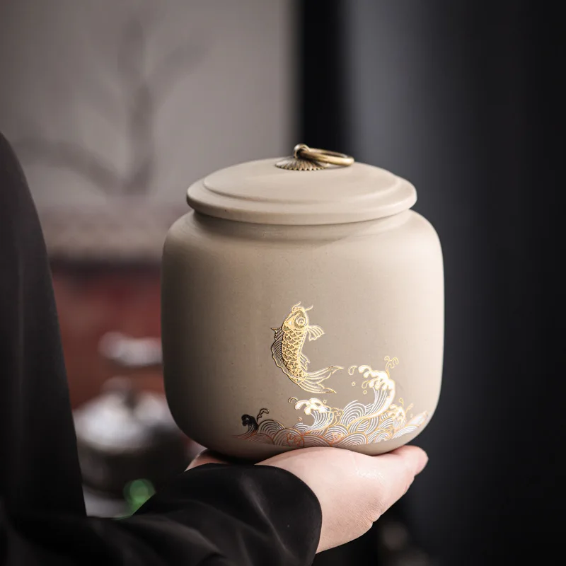 Coarse-Pottery-Tea-Pot-Ceramic-Tea-Container-Living-Room-Coffee-Table ...