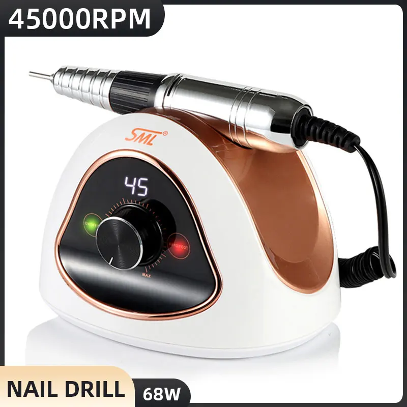 45000RPM-Electric-Nail-Drill-Professional-Manicure-Machine-With-LCD ...