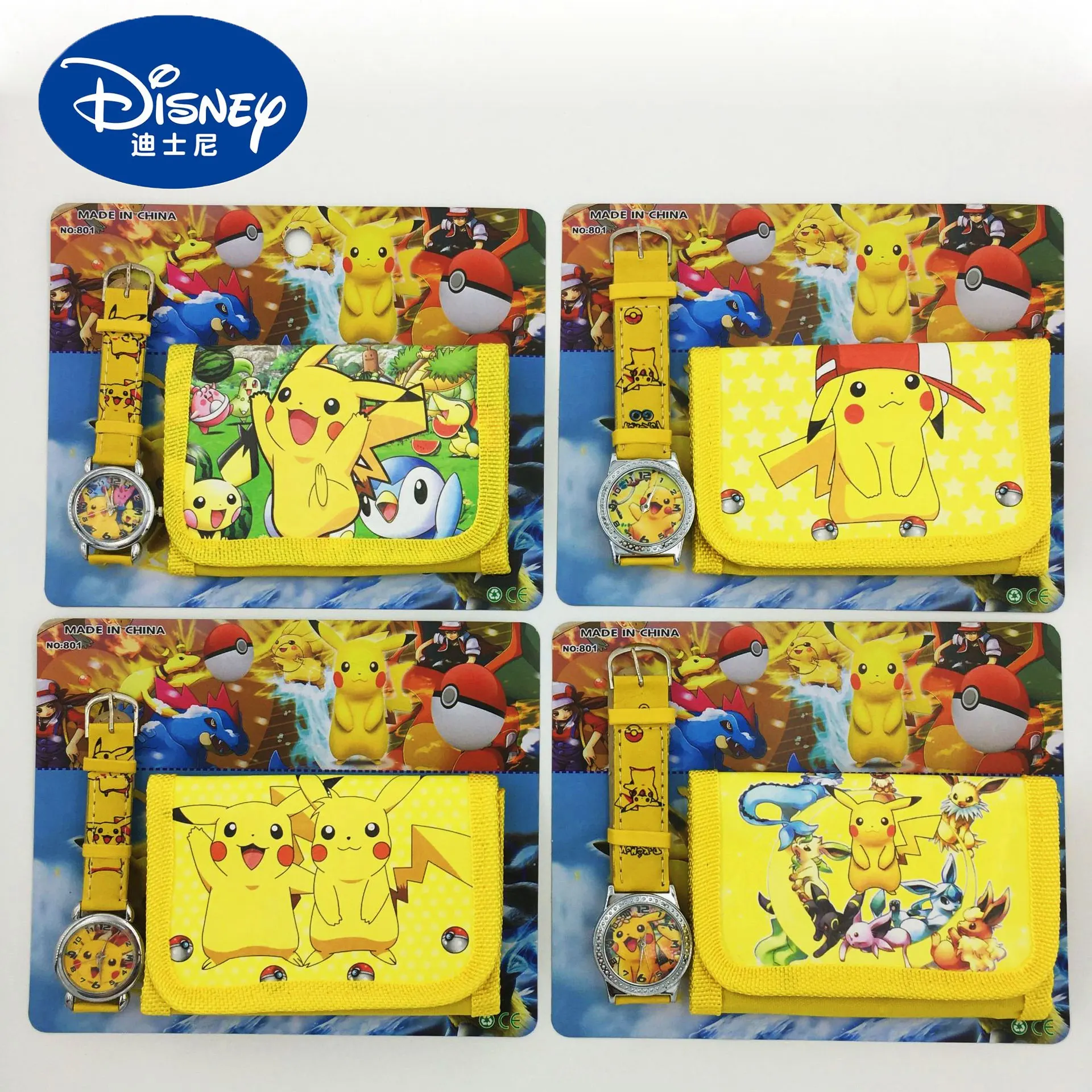 Kawaii-Pokemon-Wallet-Set-Anime-Kids-Pikachu-Figure-Zero-Wallet-Watch ...