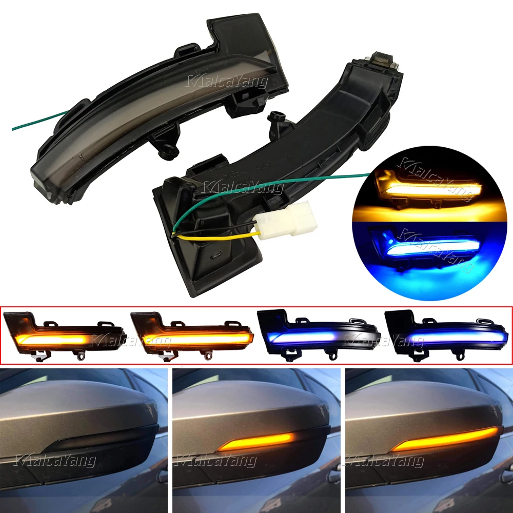 For-VW-T-roc-Troc-T-cross-LED-Dynamic-Turn-Signal-Light-For-Skoda ...