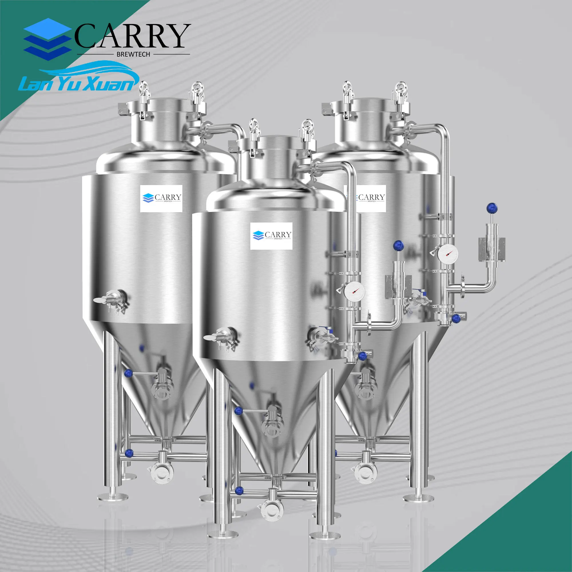 1BBL-200l-300l-400l-500l-Fermenter-Brite-Tanks-Unitank-for-Micro ...