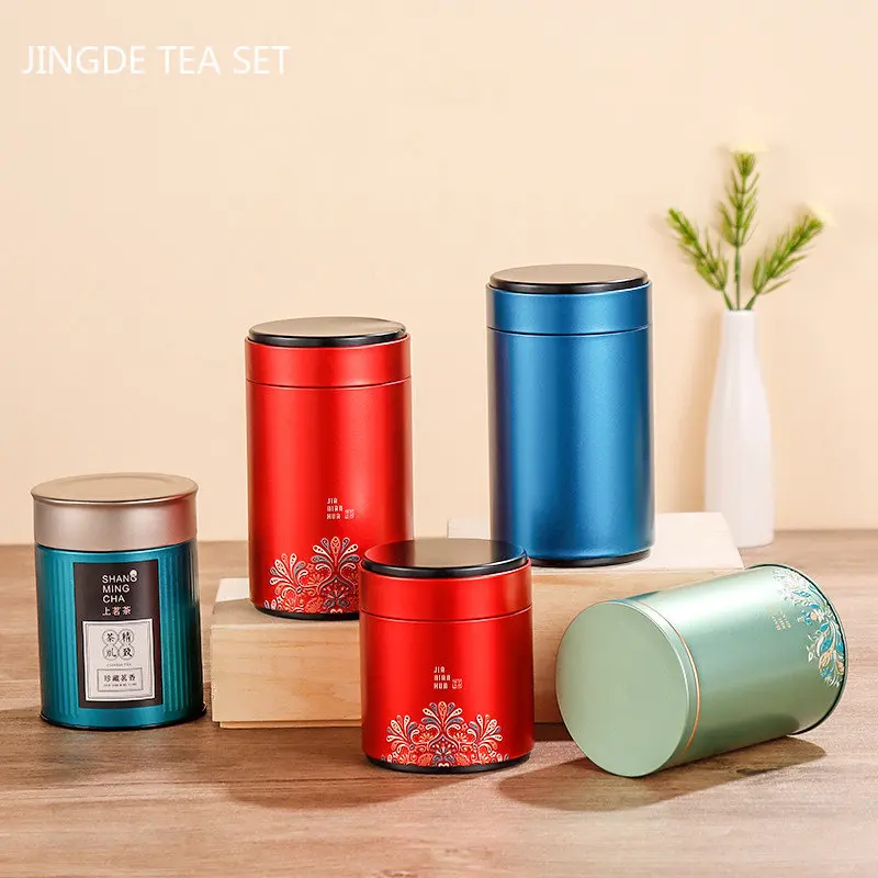 Tin Tea Canisters