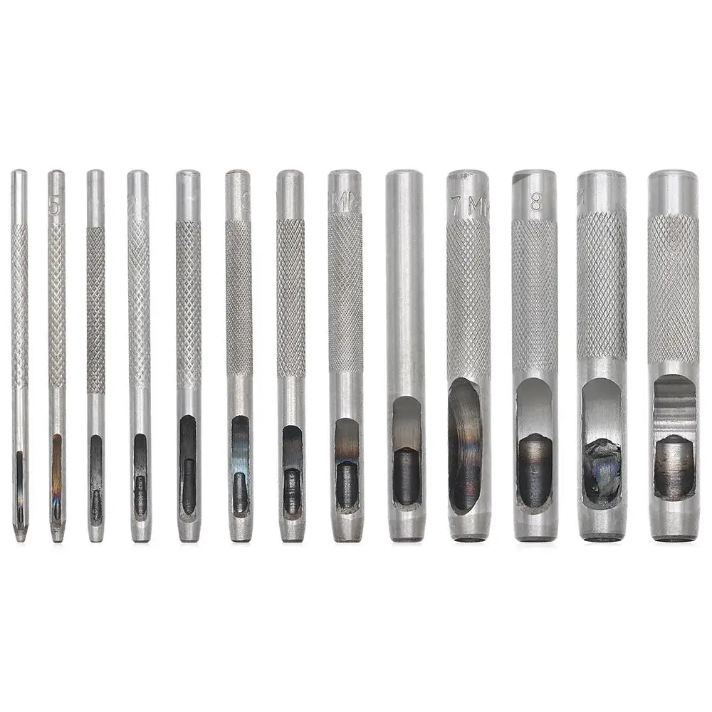 High-Quality-Hole-Puncher-Leather-Hole-Punch-Round-Steel-Leather-Craft ...