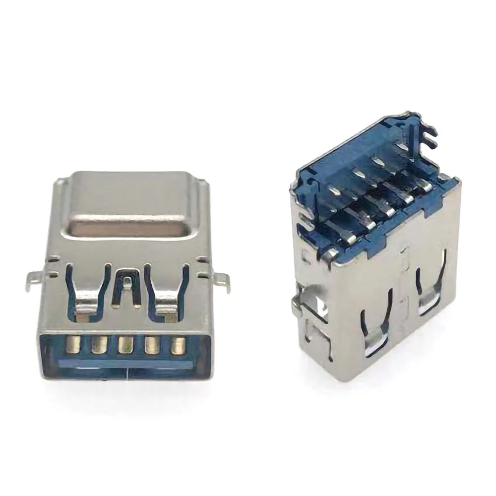 2-10pcs-USB-3-0-Female-Connector-USB3-0-Jack-Charging-Socket-Dock-For ...