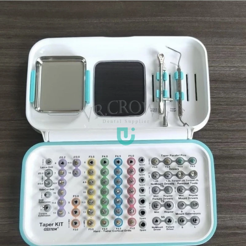 OSSTEM-Taper-Kit-Osstem-s-Implant-Drill-Kits-Essential-Base-Drill-Kit ...