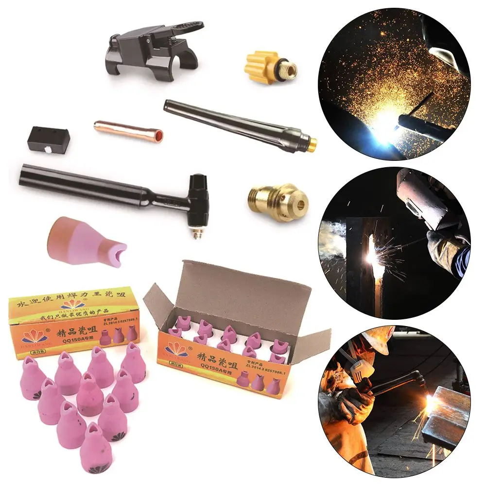 Assembly Argon Arc Tig Welding Accessory Protection Nozzle Ceramic ...