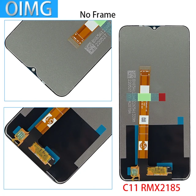 For OPPO Realme C11 2021 Original LCD Display With Frame Touch Screen Panel Digitizer ...