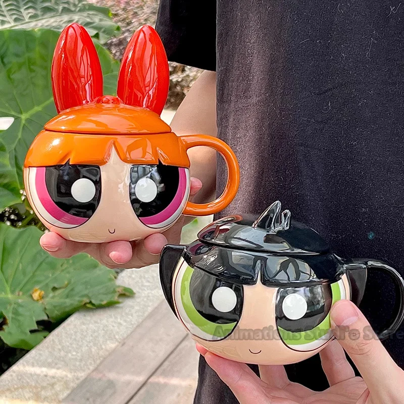 Cartoon-Blossom-Buttercup-3D-Ceramic-Cups-Mugs-Action-Figures-Toys-Cute ...