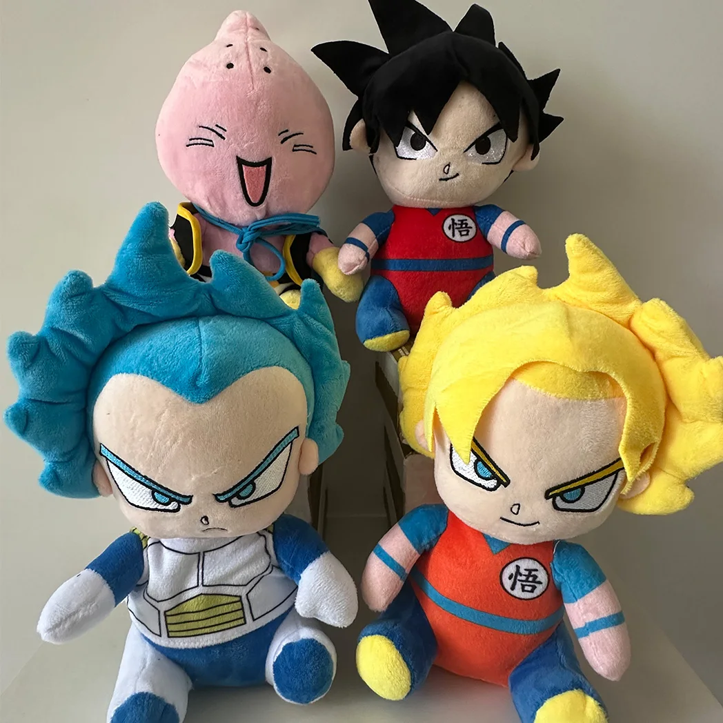Dragon-Ball-Plush-Toy-Japanese-Anime-Goku-Vegeta-Cartoon-Character-New ...