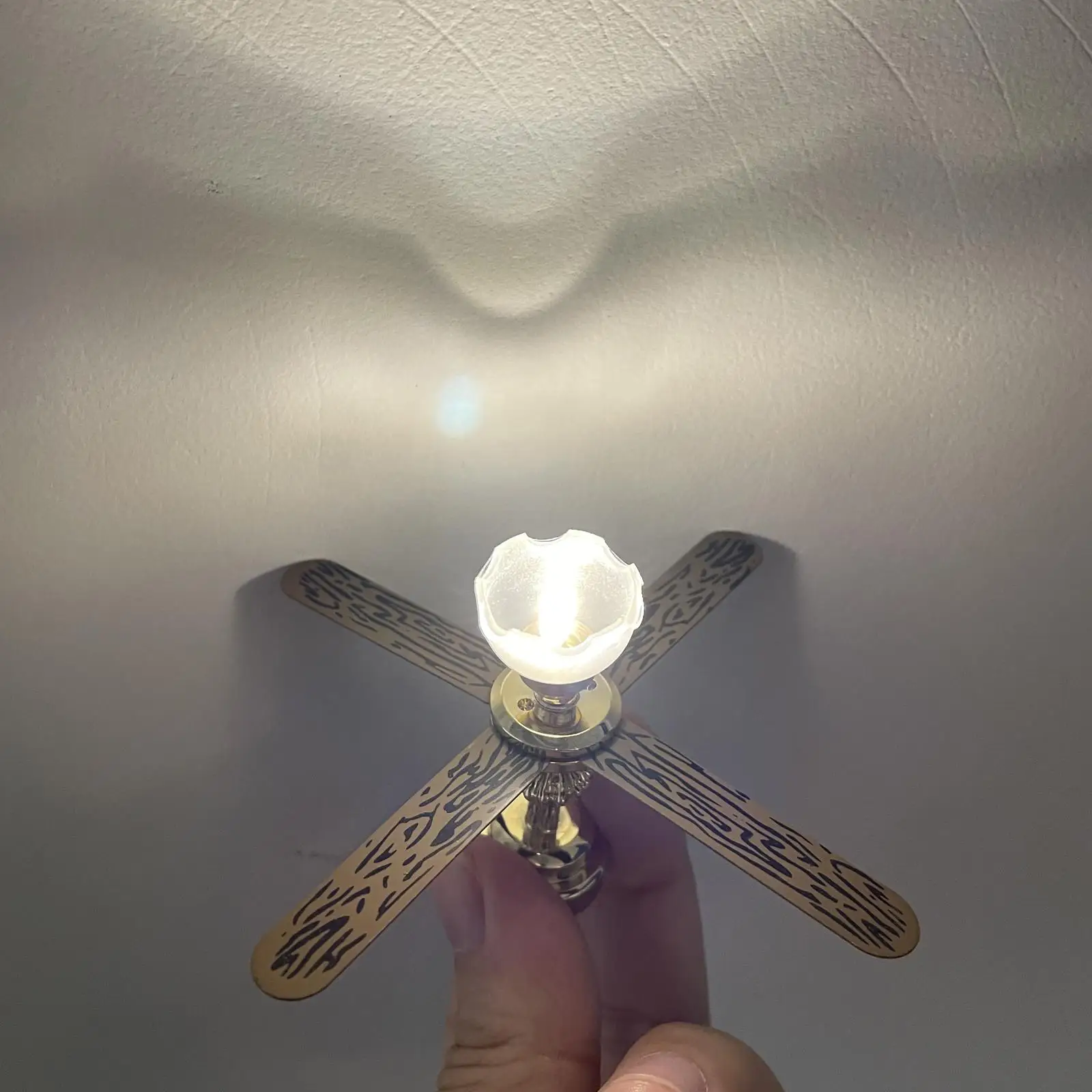 1-12-Scale-Dollhouse-Ceiling-Lamp-Ceiling-Fan-Light-Battery-Operated ...