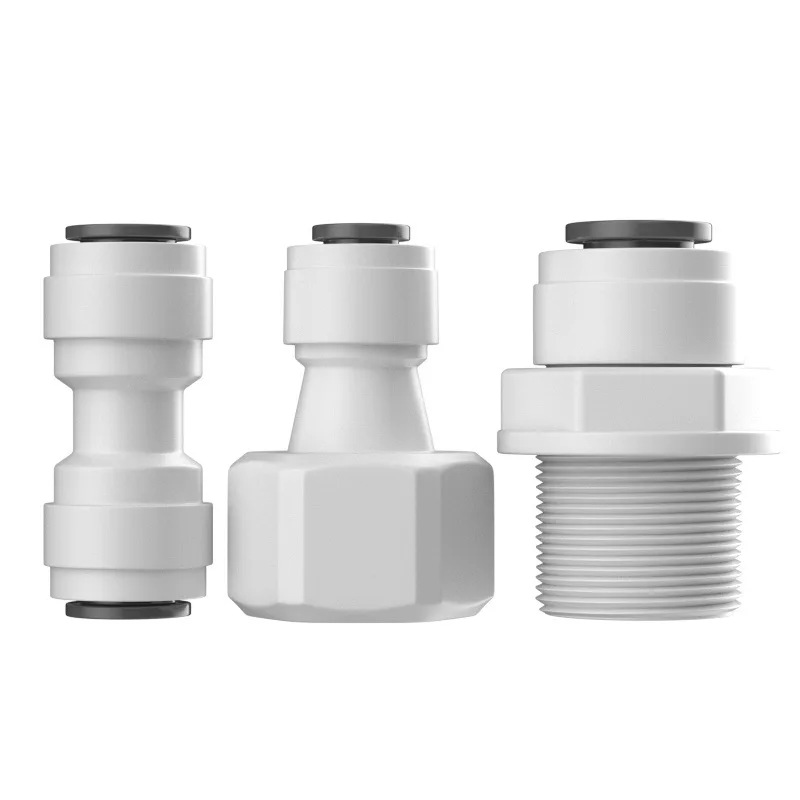Straight RO Water Fitting 17 Types Male Female Thread 1/4 3/8 Coupling ...
