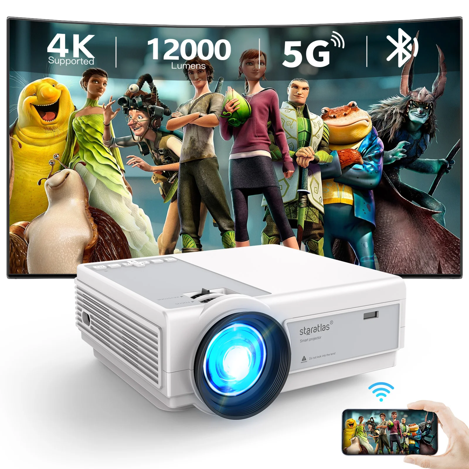 L36P-Projector-Full-HD-1080P-Wifi-Mini-LCD-Portable-Projectors-5G-For ...