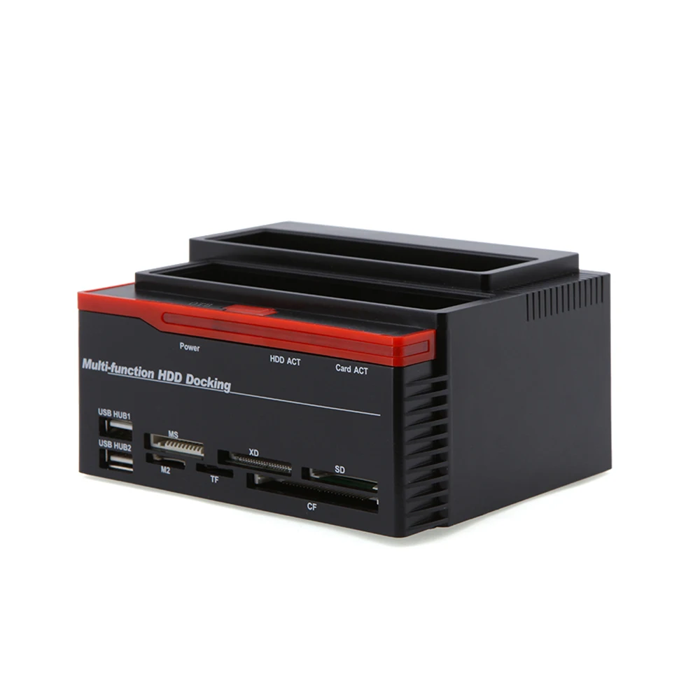 Hard-Drive-Docking-Station-USB-2-0-para-HDD-externo-SATA-Hub-de-2 ...