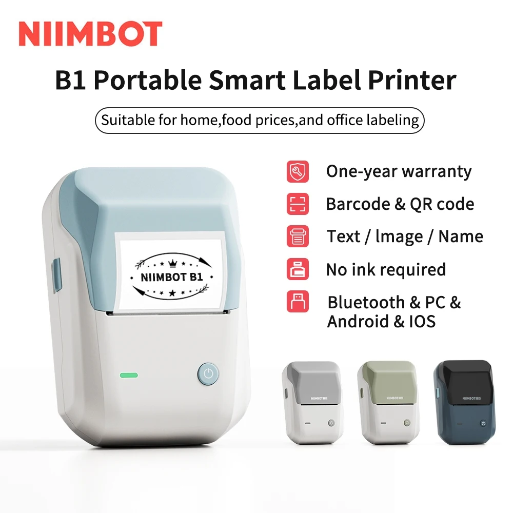 Niimbot-B1-Label-Printer-Gift-Roll-Portable-Handheld-Thermal-Printer ...