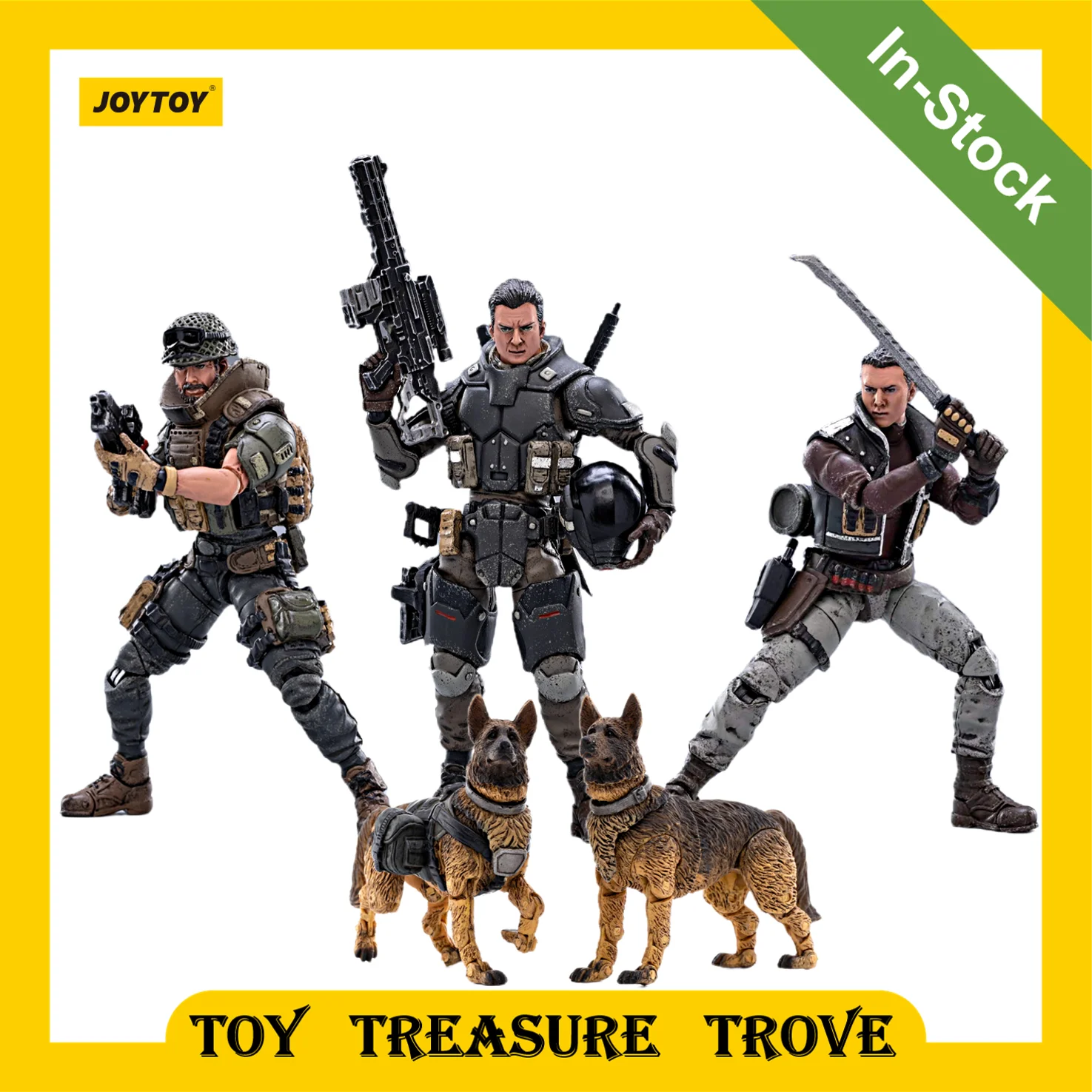 JOYTOY Dark Source 1/18 Action Figures Characters Trio Boyang Feng ...