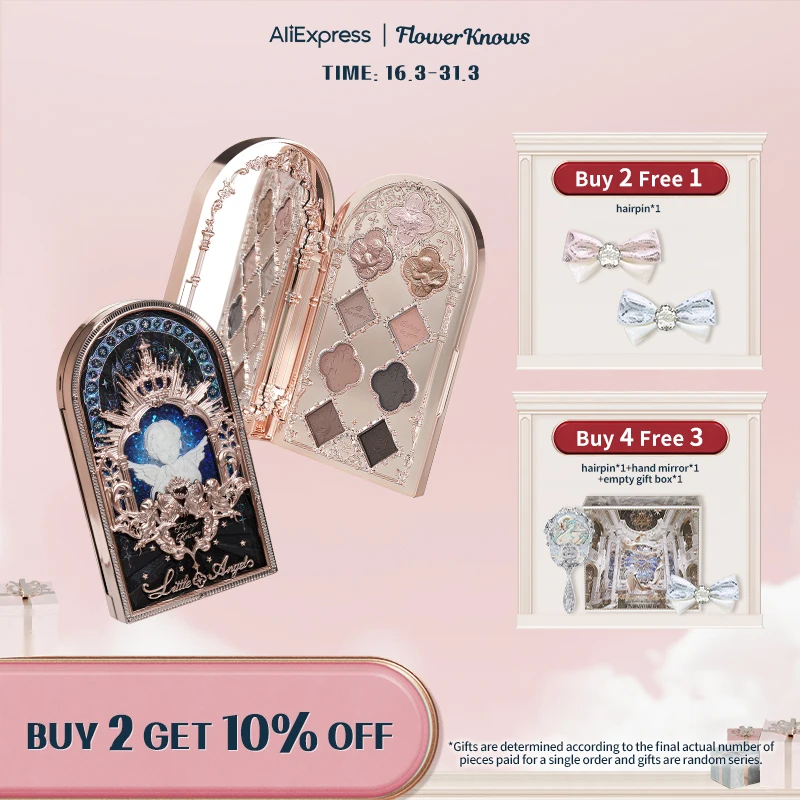 Flower-Knows-Little-Angel-Collection-Nine-Color-Eyeshadow-Palette ...