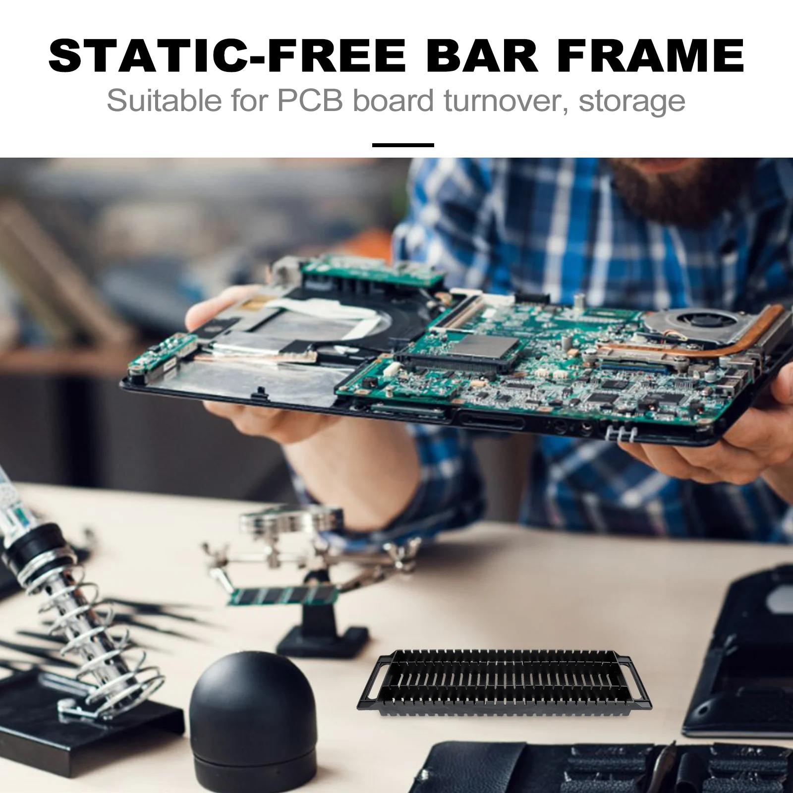 Pcb Tábla Állvány Tárolóállványa: 2Db Forgalom Tartó Tartókeret ...