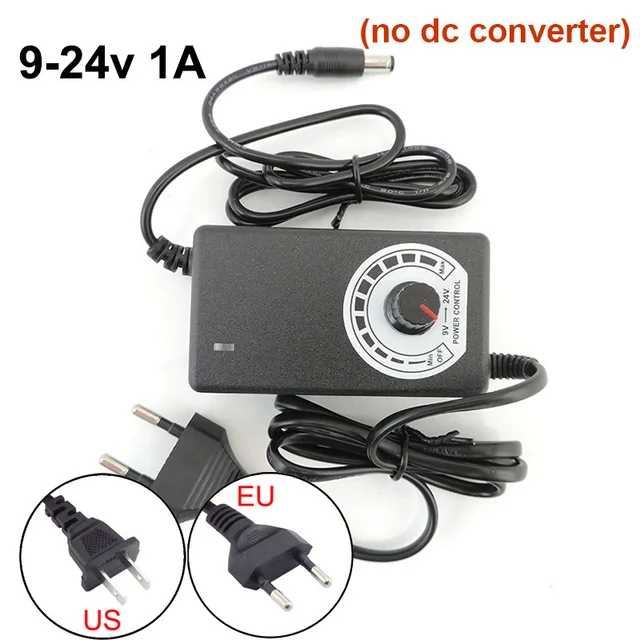 Universal 220V To 12 V dc Adapter Adjustable Power Supply 3V 5V 6V 9V ...