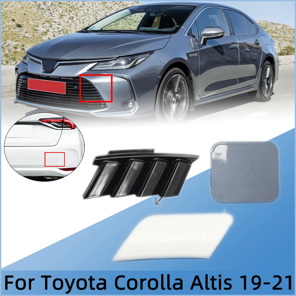 Auto-Front-Rear-Bumper-Tow-Hook-Eye-Cover-Cap-For-Toyota-Corolla-Altis ...