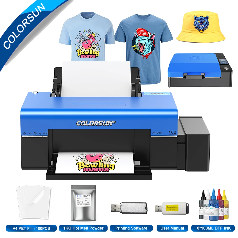 Impresora-de-camisetas-Colorsun-A4-L805-DTF-impresora-DTF-impresora-a4-impresora-de ...