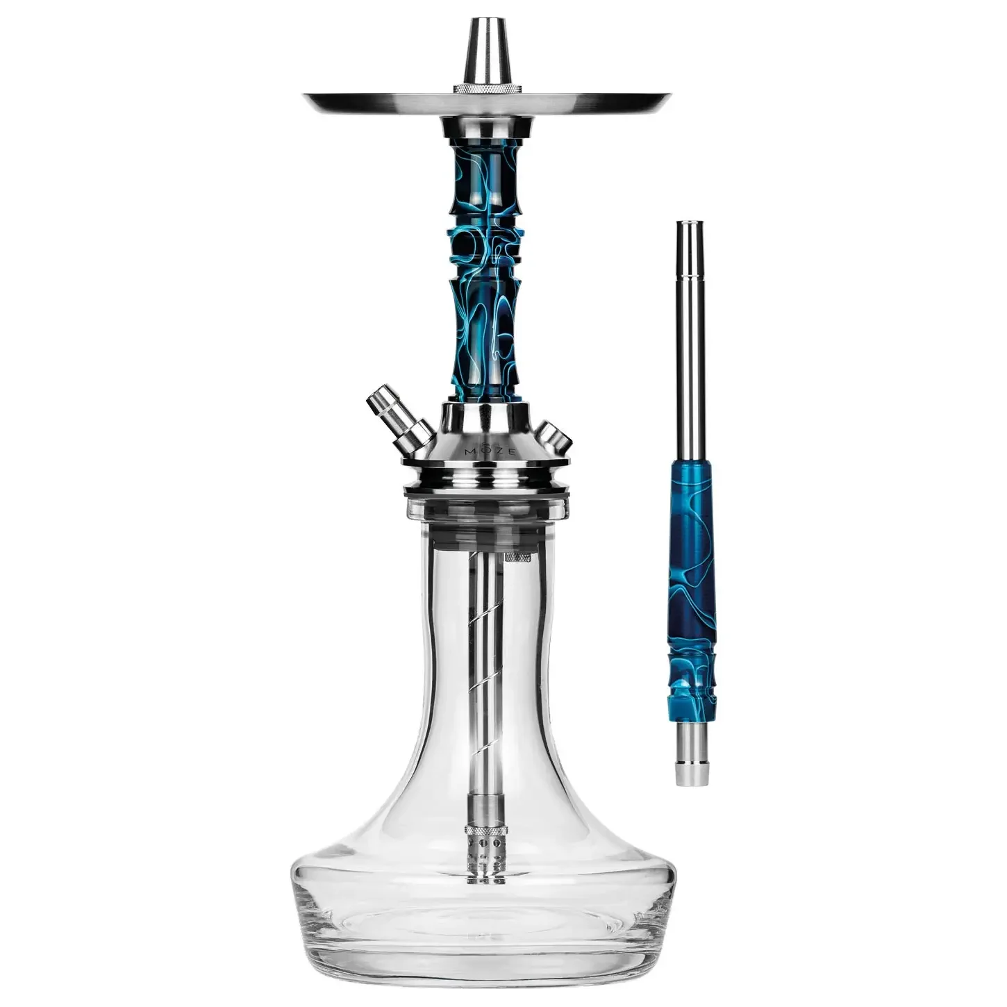 Moze Breeze Pro Hookah Set 304 Aço Inoxidável Tubo Único Tsar Hookah ...