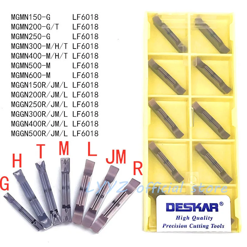 DESKAR MGGN150 200 250 300 400 500R/JM/L MGMN150 200 250 300 400 500 G/H/T/M LF6018 turning ...
