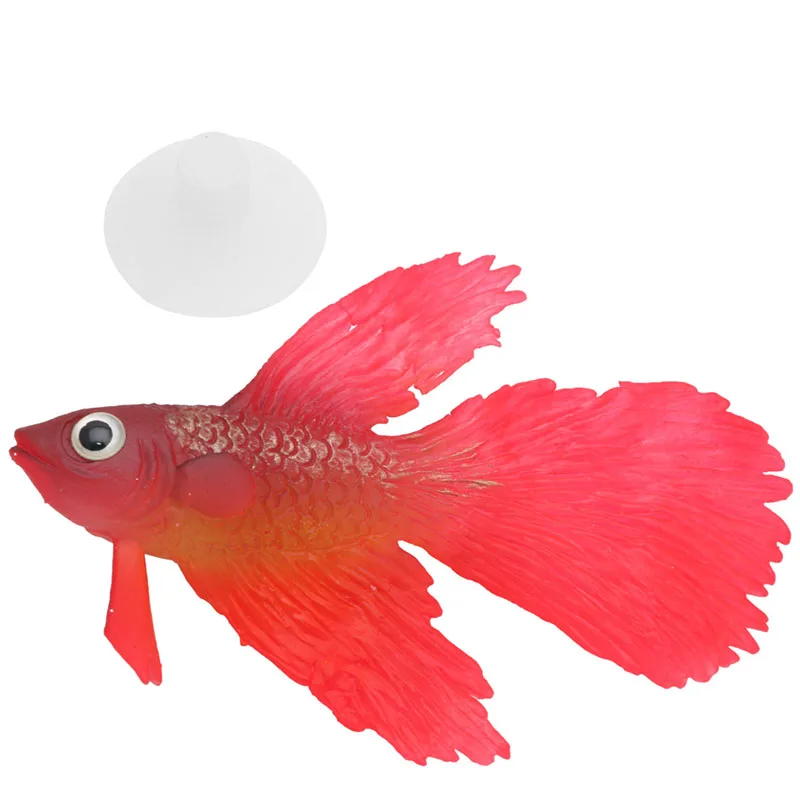 Artificial-Aquarium-Fish-Silicone-Betta-Realistic-Moving-Floating-Small ...