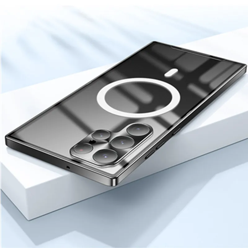 Metal Aluminium Alloy Magnetic Macsafe Case for Magsafe Samsung Galaxy ...