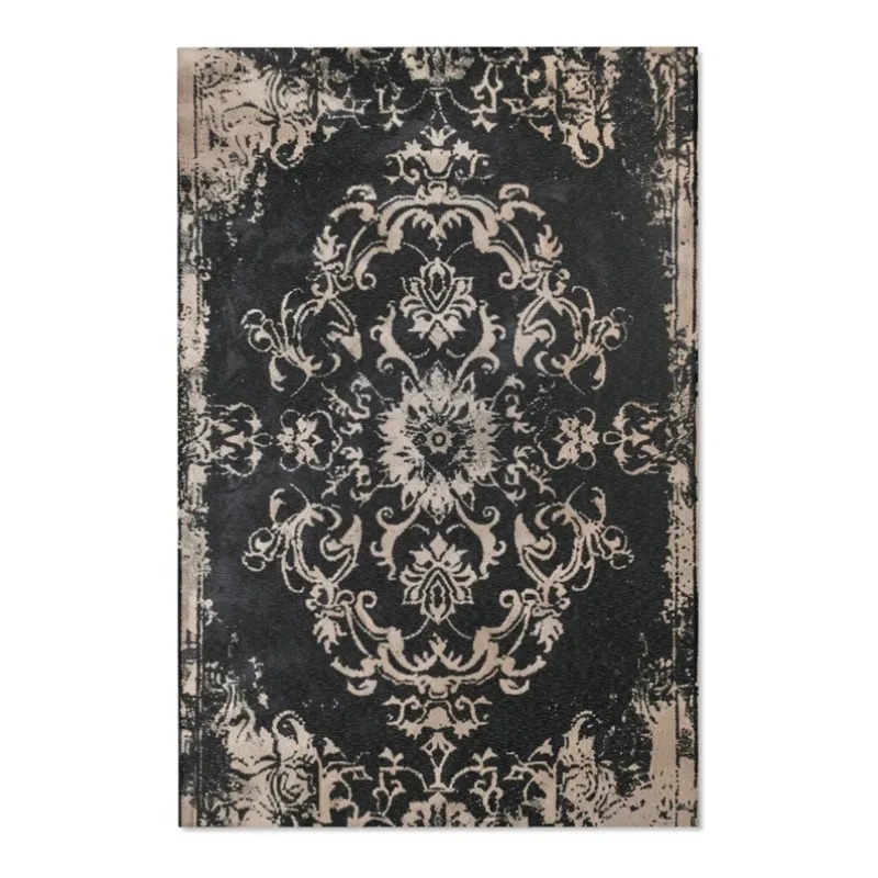 Dark-Academia-Haven-Pattern-Carpet-Witchy-Black-Gothic-Area-Rug-for ...