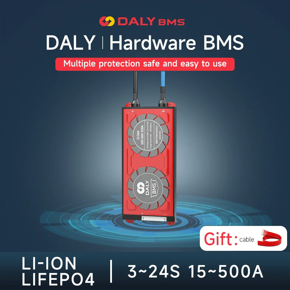 Daly 12v Lifepo4 Bms 4s 80a 100a | Daly 16s 48v Lifepo4 Battery Bms ...