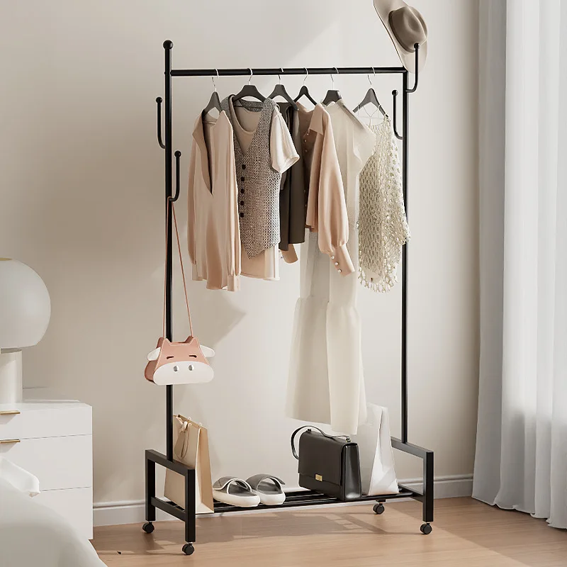 Modern-Metal-Coat-Racks-Living-Room-Bedroom-Furniture-Clothes-Rack-With ...