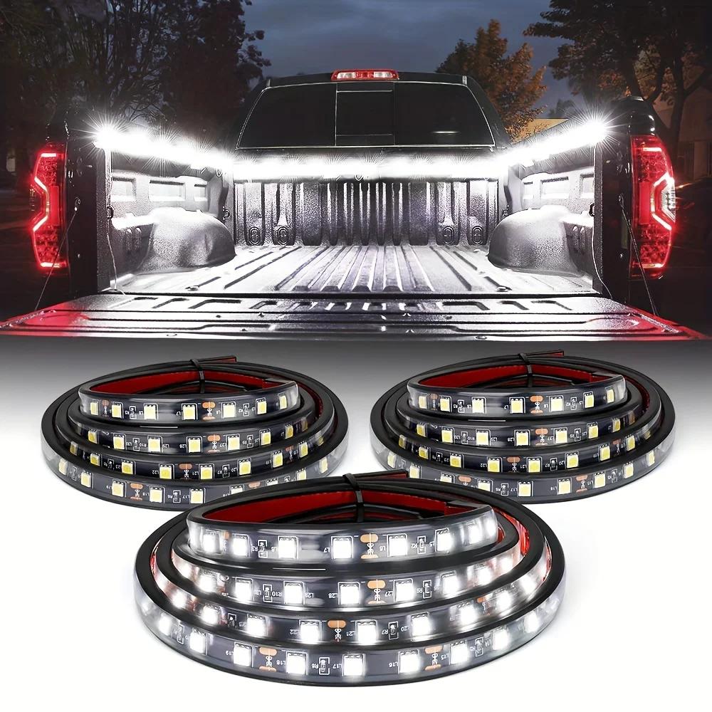 2in1-3in1-White-LED-Truck-Bed-Light-Strip-150cm-with-On-Off-Switch ...