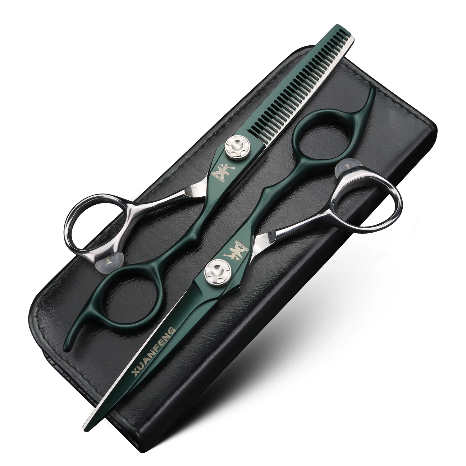 CNC-Process-Hair-Scissors-JP440C-Steel-Manufacturing-6-inch-Barber ...