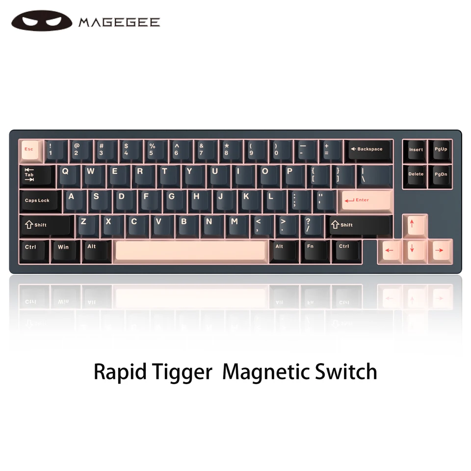 Striped Furry Blanket MageGee Captain87 Magnetic Keyboard - Hall Effect ...