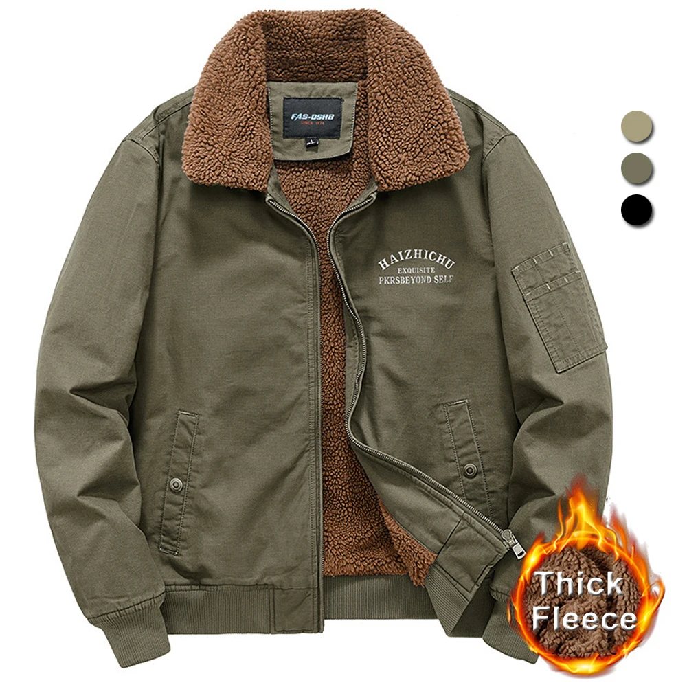 Tactical-US-Army-Jacket-Men-Winter-Fleece-Bomber-Jackets-Thick-Outdoor ...