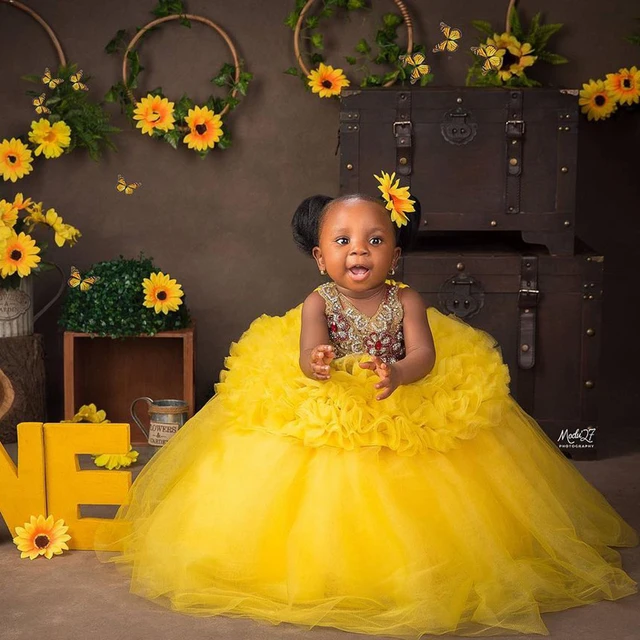 Yellow Dresses For Kids