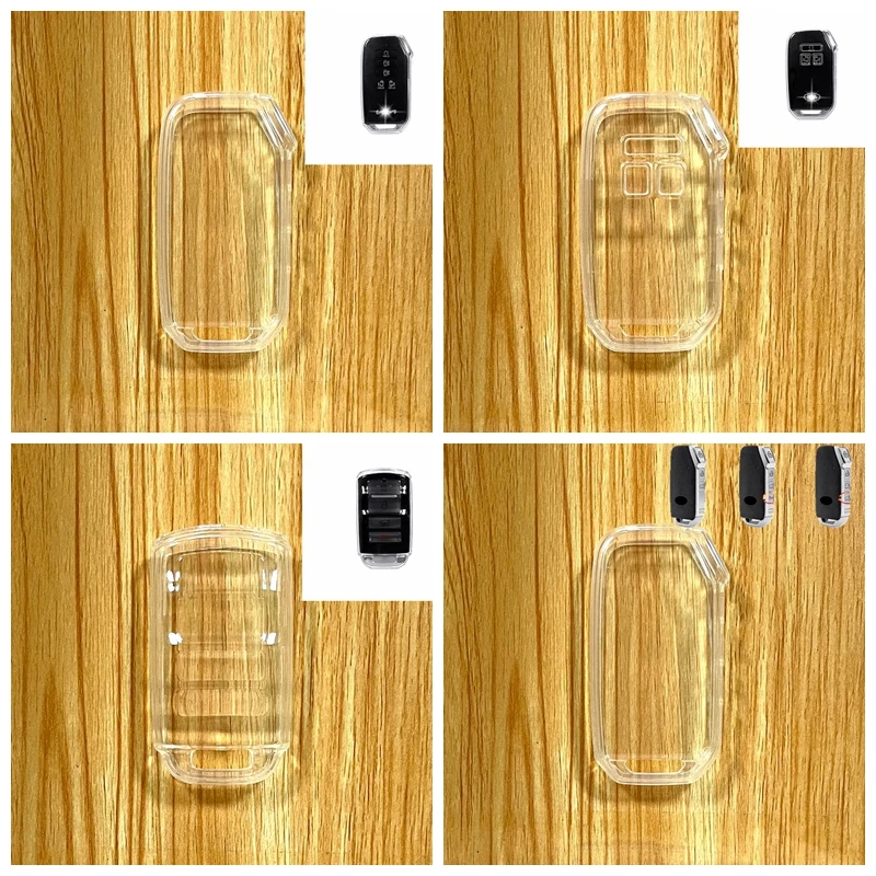 자동차 투명 TPU 키 케이스 커버 홀더, 기아 카니발 EV6 K3/K5 DL3/K7/K8 GL3 쏘렌토 MQ4 KA4 스포티지 NQ 니로 셀토스 2023 ...