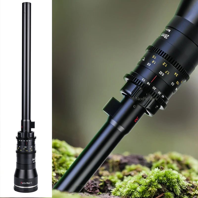 Astrhorlente de sonda Macro 2X con anillo de luz incorporado para Sony ...