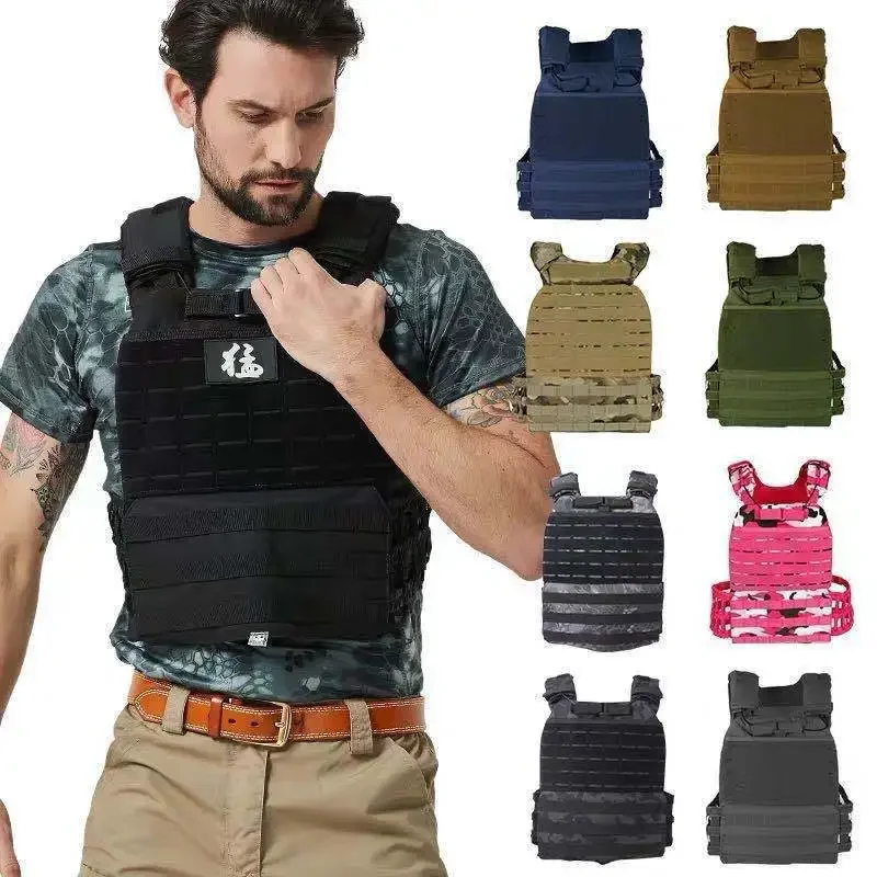 Tactical Combat Vest Outdoor Sports Fitness Training Equipment Heavy ...