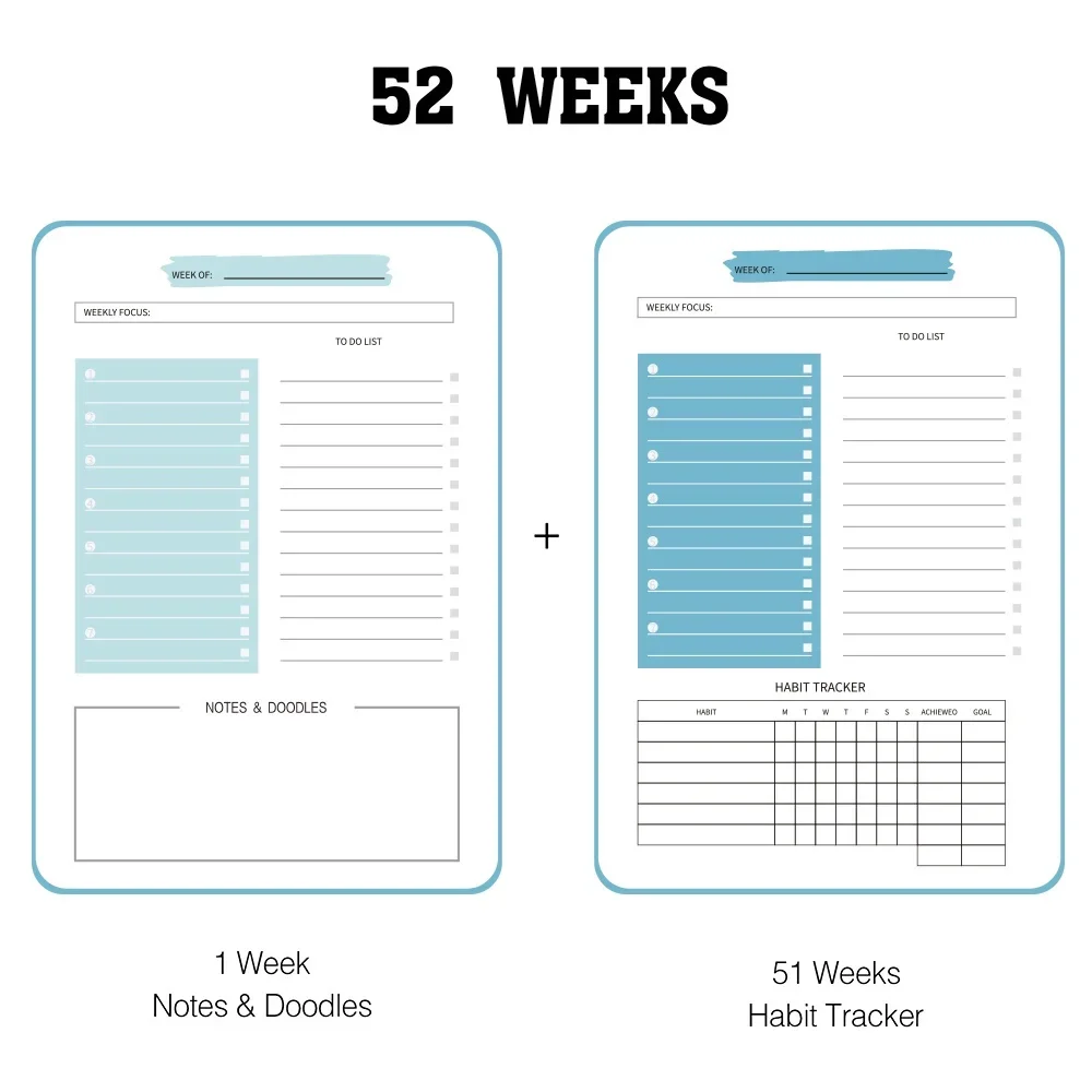 Planner Schedule Efficiency Notebook – OFFICE AND CLASSROOM