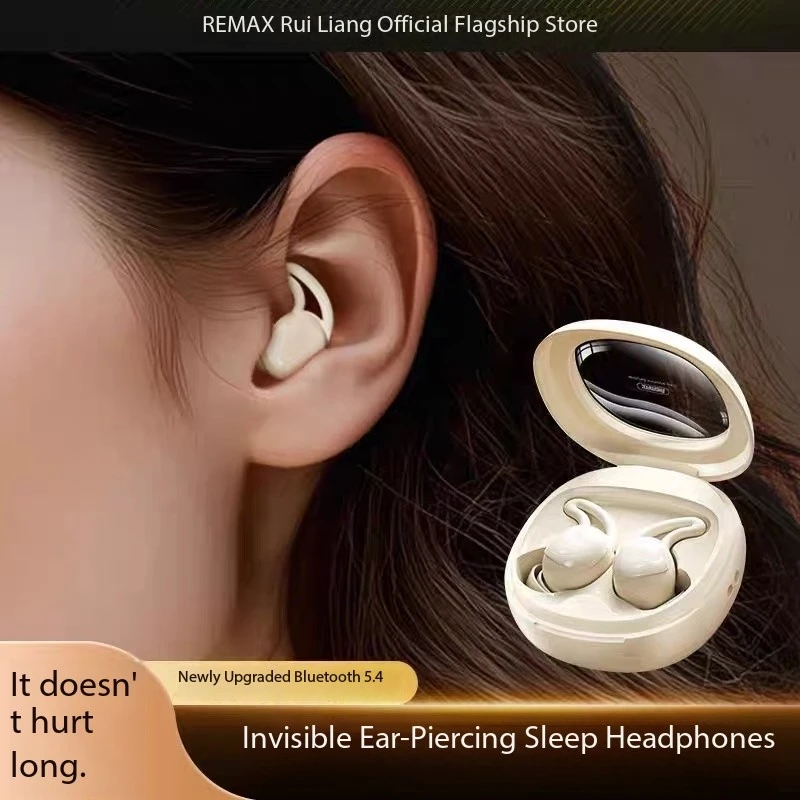 Remax Sleep Bluetooth Earphones for Noise Reduction In Ear Non Sensory ...